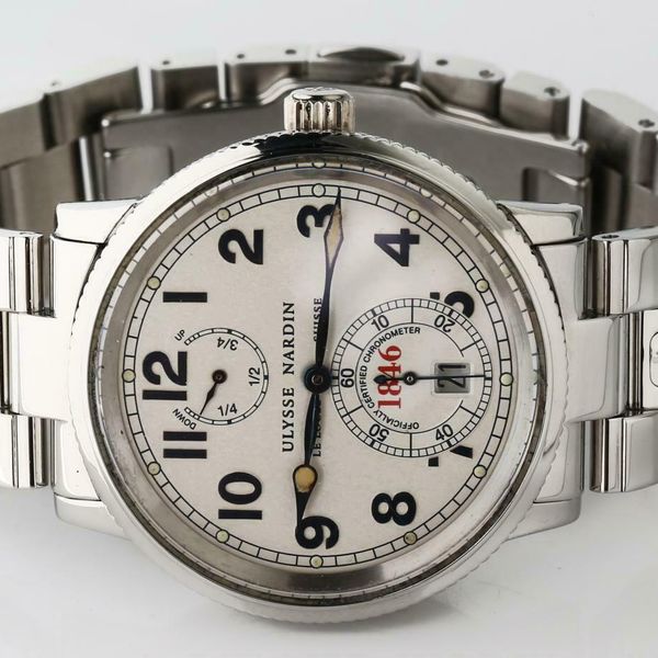 Ulysse Nardin Marine Le Loche Ref# 263-22 Automatic Power Reserve ...
