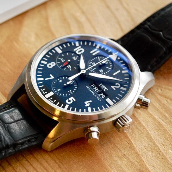 FS: IWC 3717-01 Pilot Chronograph Fliegeruhr | WatchCharts Marketplace
