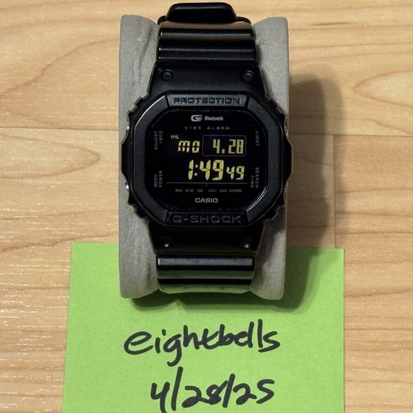 [WTS] Casio G-Shock GB-5600B-1B Bluetooth Vibration Alarms Black Square ...