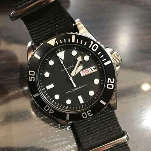 AUTH SEIKO WATCH DIVERS SKX031 7S26-0040 AUTOMATIC 40 MM FREE SHIPPING ...