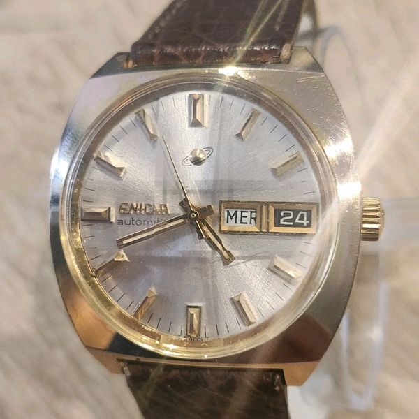 Stunning Vintage Enicar Automatic Watch Exceptional Condition ...