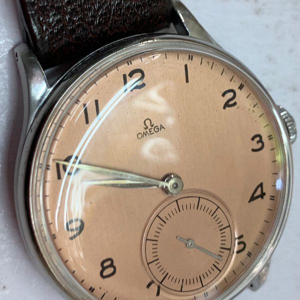 FS: Omega Ref 2317/2 Cal 30T2 - 35mm- Salmon dial - 1944 | WatchCharts ...