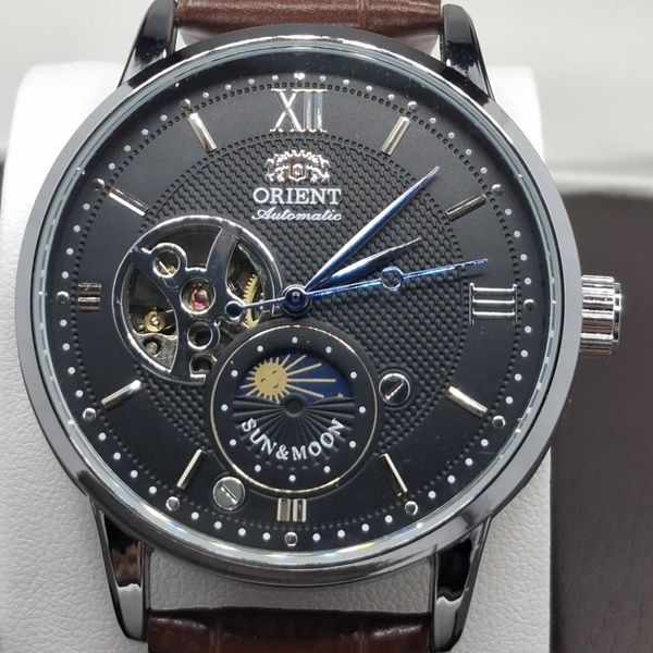 Orient Automatic Sun & Moon Open-Heart Dress Watch â Exhibition ...