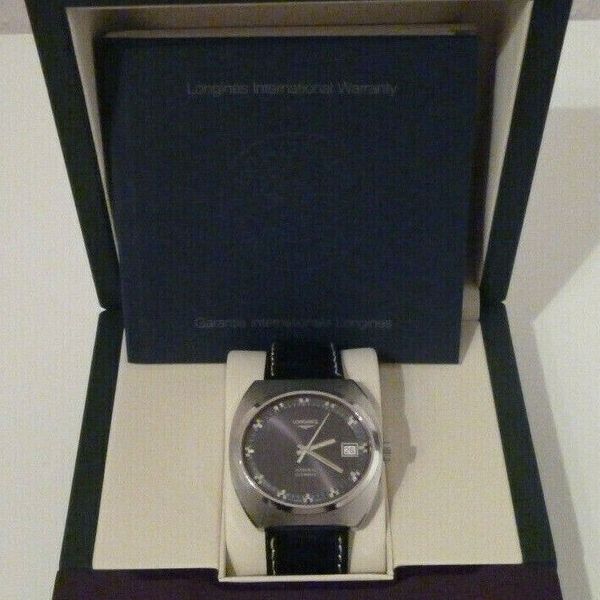 Rare: Luxury Longines Admiral Ultronic Cal. 6312 Watch 1970s Box ...