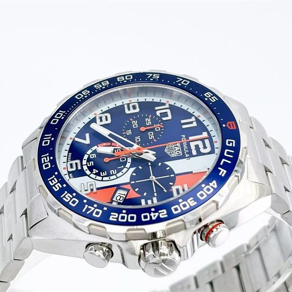 TAG Heuer Formula 1 X Gulf Special Edition Quartz Men's Watch CAZ101AT ...