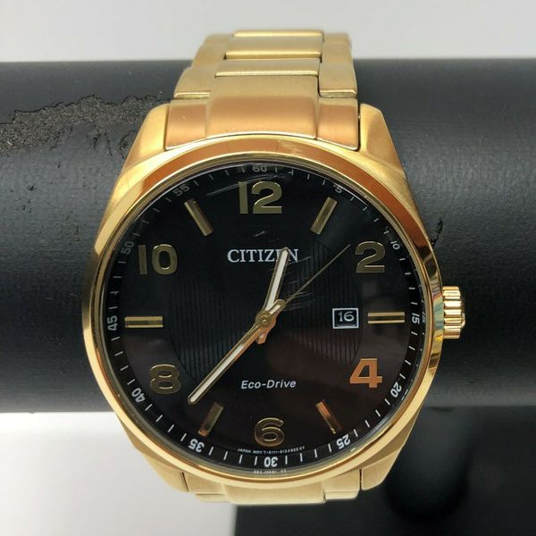 Citizen Eco Drive Gold Tone Men's Watch Model E111-S094623 | WatchCharts