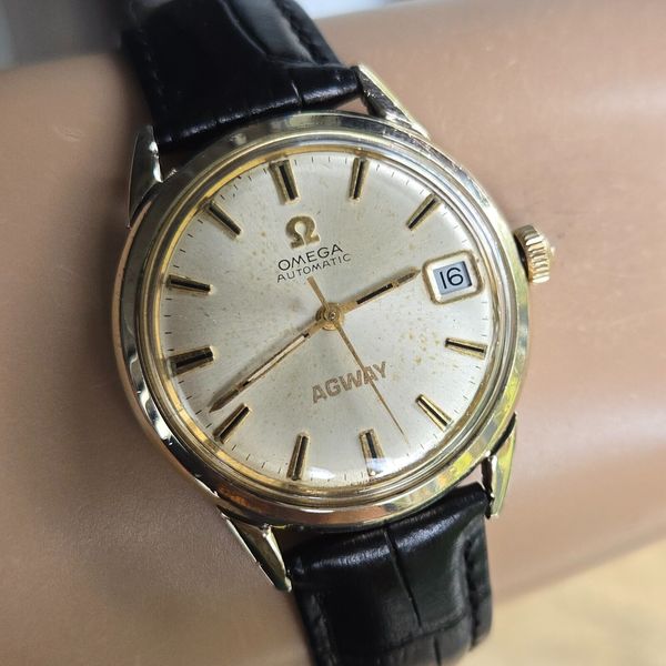Vintage OMEGA men's automatic watch KM6324 Cal.563 17Jewels 1972 ...