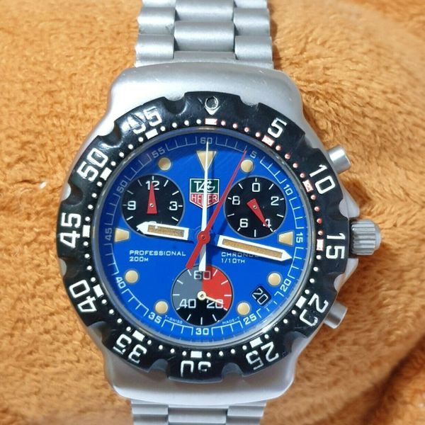 TAG HEUER CHRONO REF CA1210-1 OFFICIAL TIMEKEEPER OF FIA F1 ...
