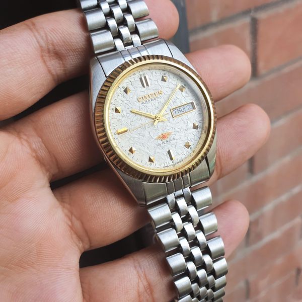 [WTS] Citizen "Datejust" Meteorite Pattern Sunburst dial SERVICED Rare ...