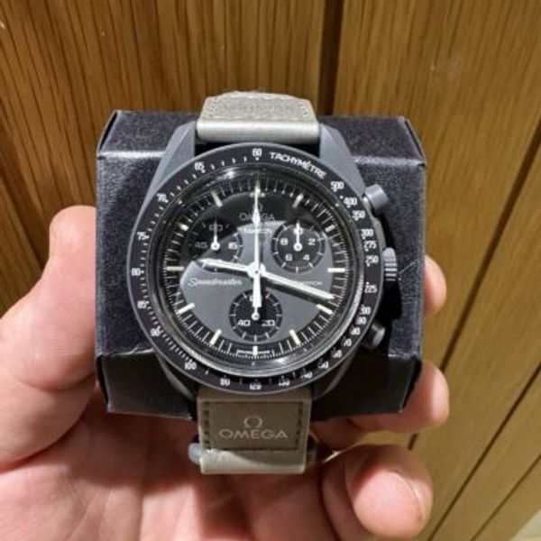 OMEGA x Swatch Speedmaster MoonSwatch Gray Men's Watch - SO33A100 ...