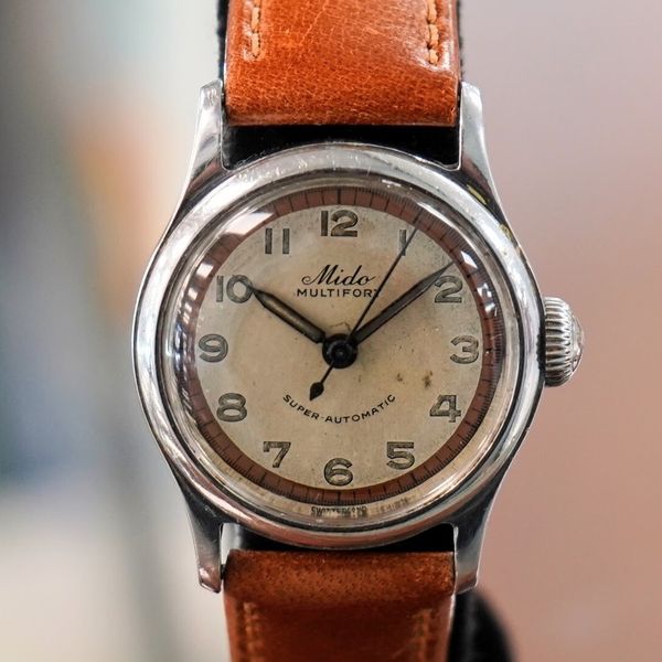 Rare Vintage MIDO Multifort Super Automatic Watch 17 Jewels Cal. 817 ...