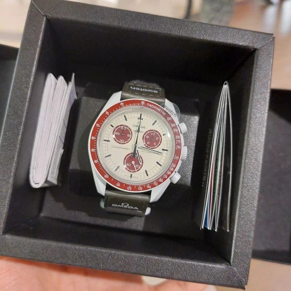 NEW Swatch x Omega Moonswatch Mission To PLUTO Watch - With Box ...