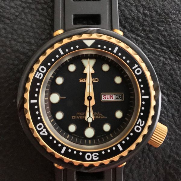 FS: Very Rare Seiko S23611J1 1000m Golden Tuna | WatchCharts Marketplace