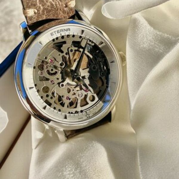 Rare Limited Edition Eterna Skeleton Mens Luxury Watch 7000.41.10.1410 ...