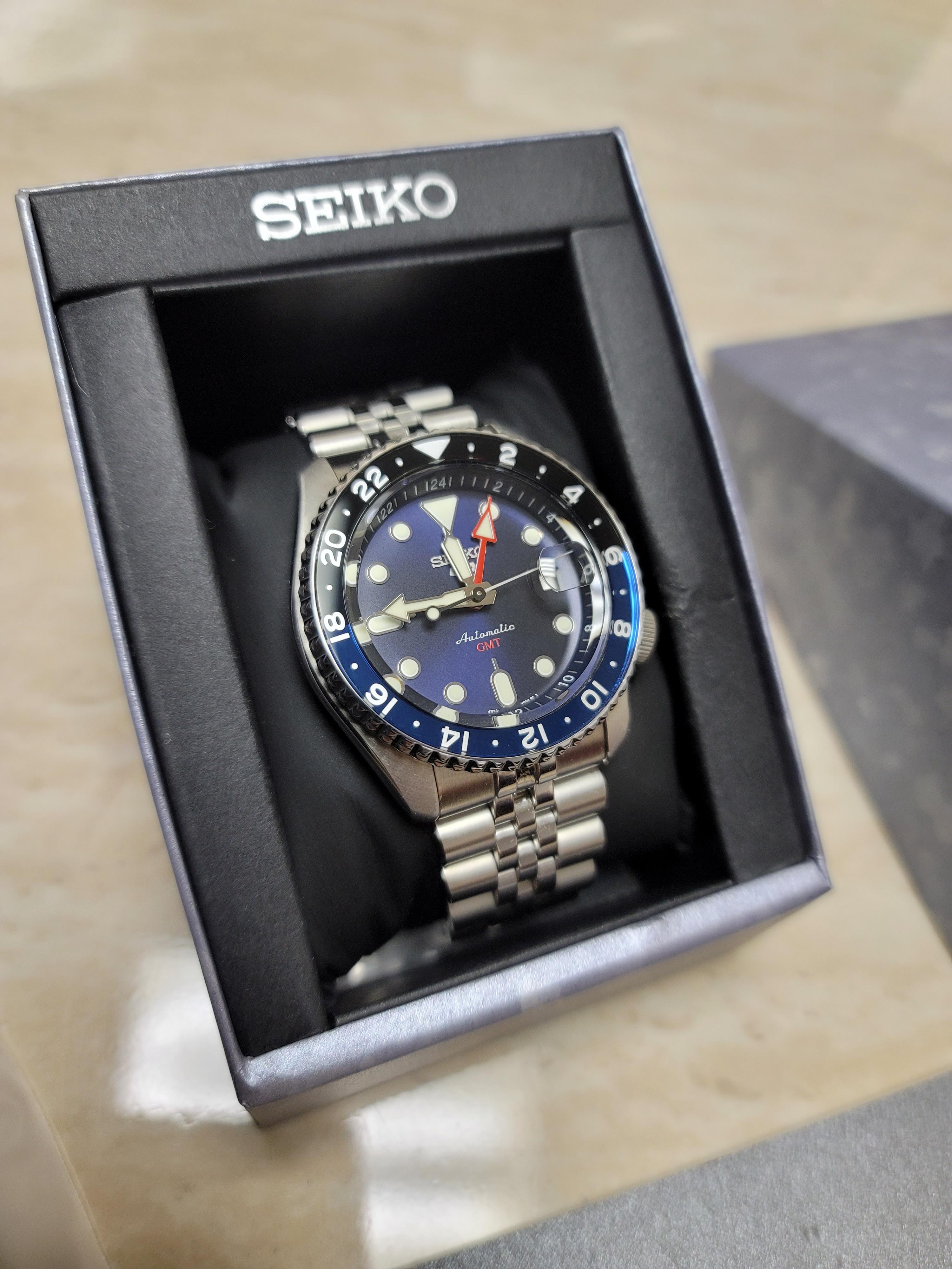 [WTS] Seiko 5 GMT SSK003 Full Kit + Rubber Strap & Clasp - 375 USD ...