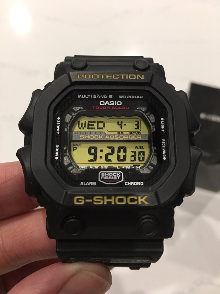 Casio G-Shock GXW-56 Atomic Solar King - Positive Display Casio G-Shock GXW-56 Atomic Solar King - Positive Display