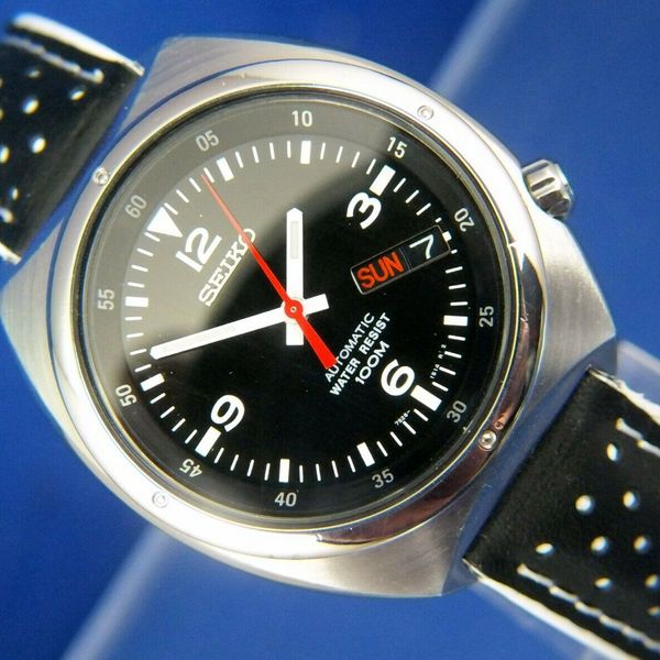 Vintage Retro Seiko S Wave Automatic Watch Circa 1990s Incredible Dial ...
