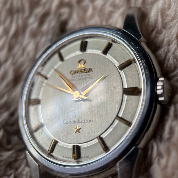 Omega constellation rail track | WatchCharts Marketplace