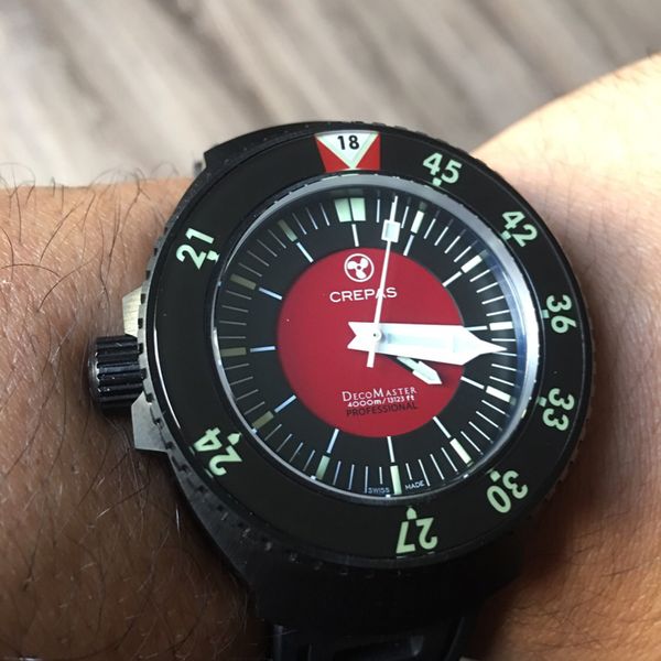 For sale Crepas Decomaster DLC $950 | WatchCharts