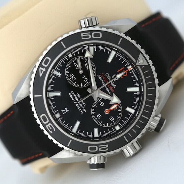 Omega Seamaster Planet Ocean 46mm Chronograph Co-Axial Watch (2017 ...