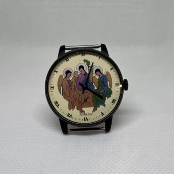 Rare watch Pobeda ZIM Holy Trinity black | WatchCharts Marketplace