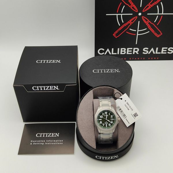 Citizen Promaster BN0116-51X Tough Titanium Eco-Drive Military Field ...