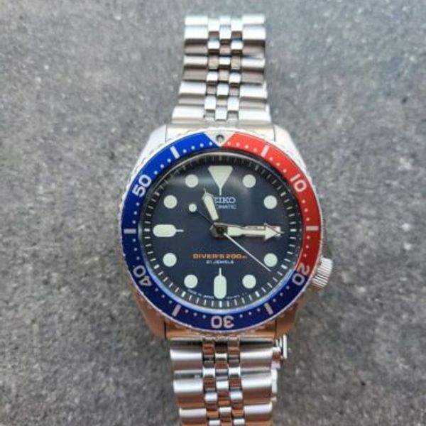 Seiko Skx009 Diver Automatico Seiko Skx007 Blue Dial Watch Sub 21 ...