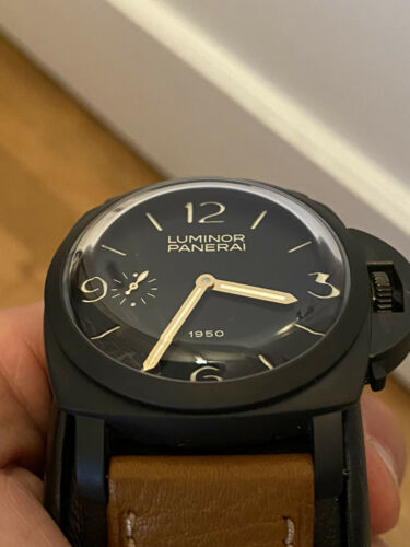 Panerai Luminor 1950 “Fiddy” Limited Edition Stainless Steel PAM 127 ...