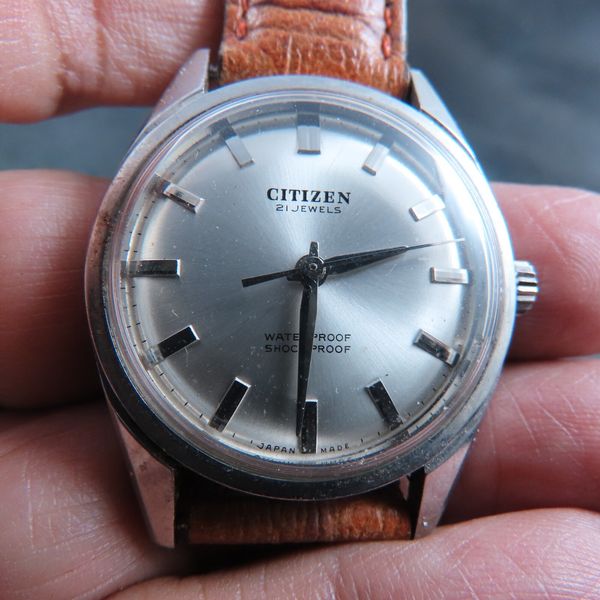 Japan Citizen 21 Jewels Manual Winding Men Watch | WatchCharts Marketplace