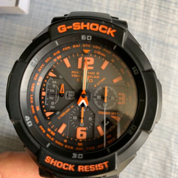 FS: Casio G-SHOCK SKY COCKPIT Tough Solar Radio Controlled MULTIBAND 6 ...