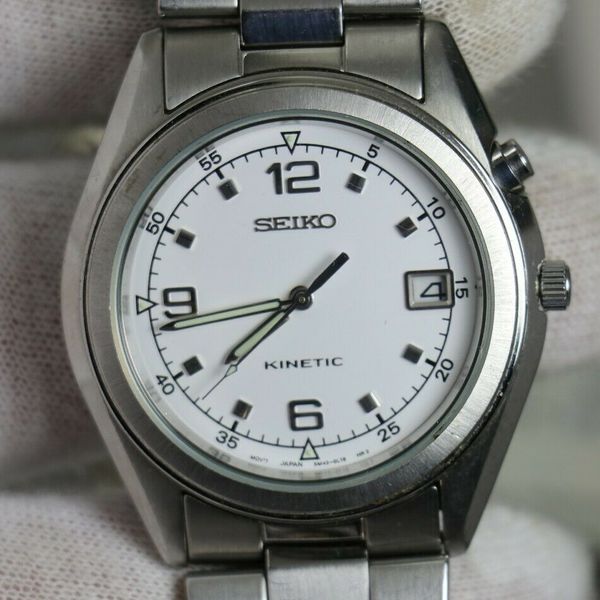 Seiko Kinetic 5M42-OH20 AO S/S Men's Watch | WatchCharts
