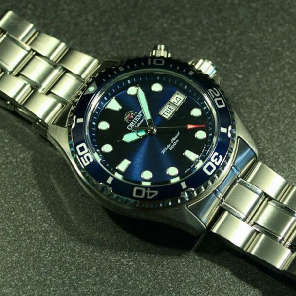 Both Sold: Orient Ray, Blue, Mint, $105 | WatchCharts