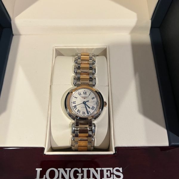 Longines PrimaLuna Automatic Mint Steel & Gold. Brand New with Original ...