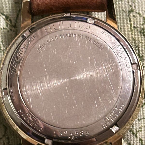 Vintage 1966 M6 Bulova Selfwinding 30 Jewels 10COAC Wrist Watch Runs ...