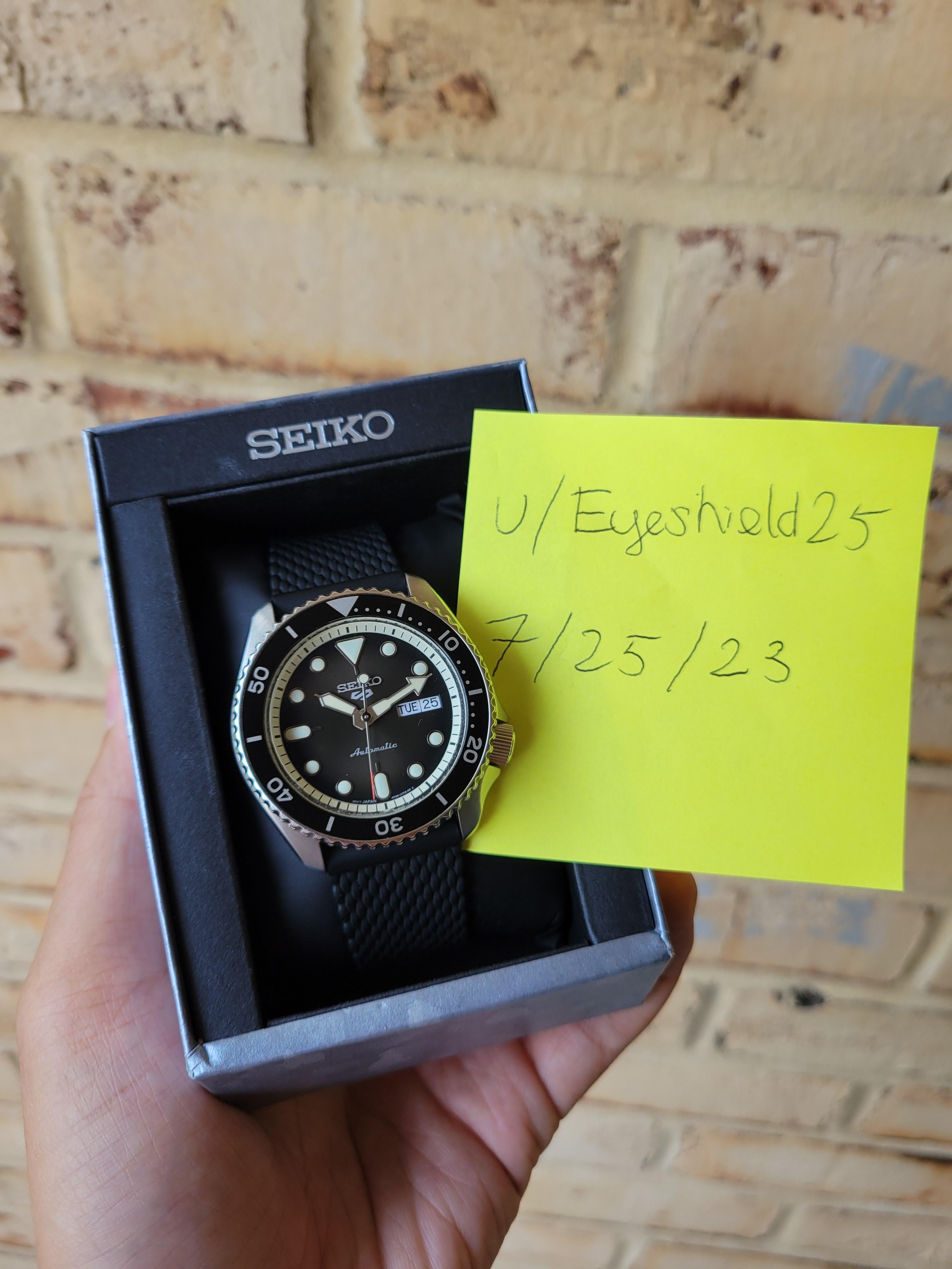 [WTS] Seiko 5 Sports SRPD95 | WatchCharts Marketplace