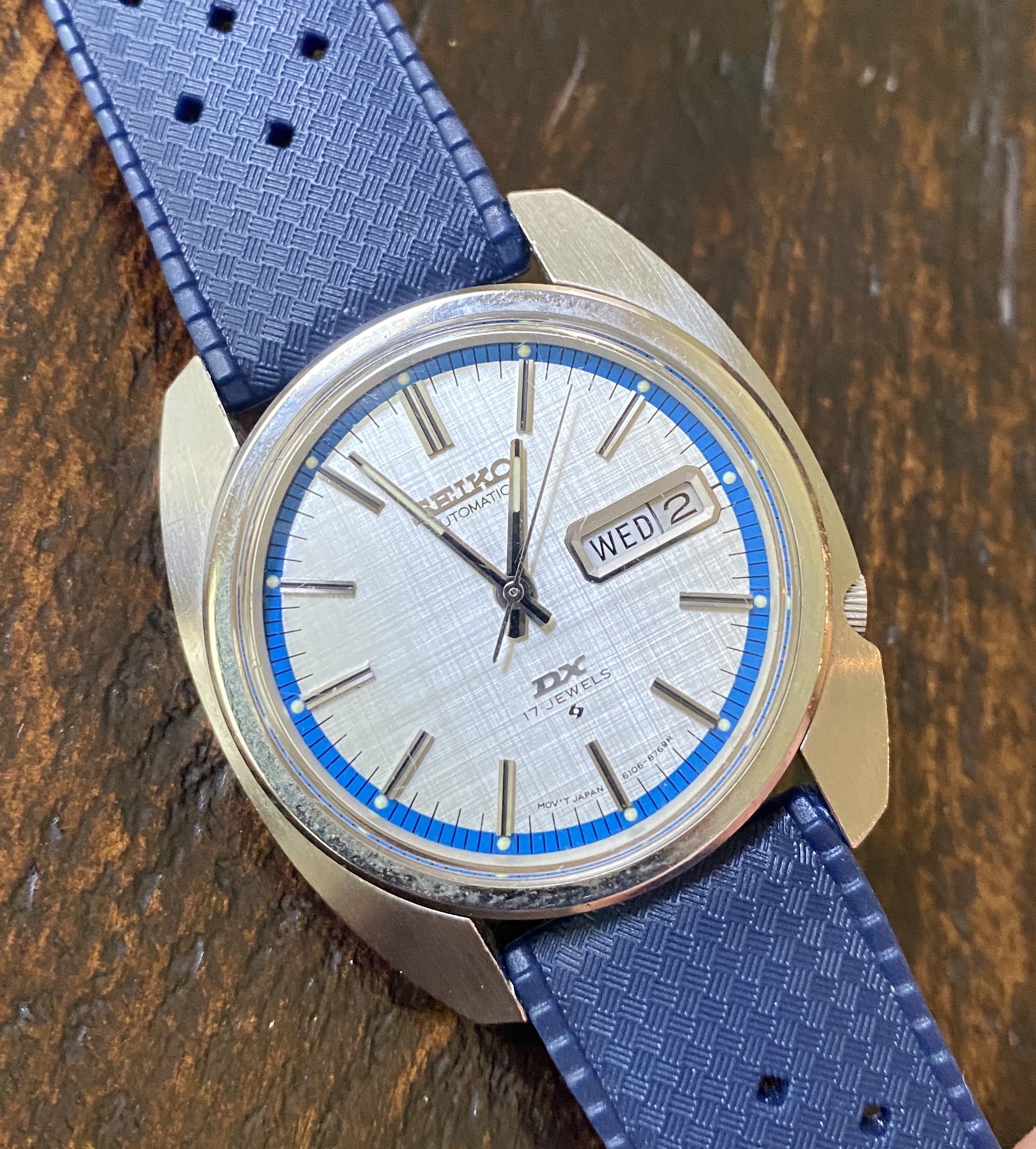 Seiko 6106-8609 Linen Dial circa 1971 - Serviced Last Year ...