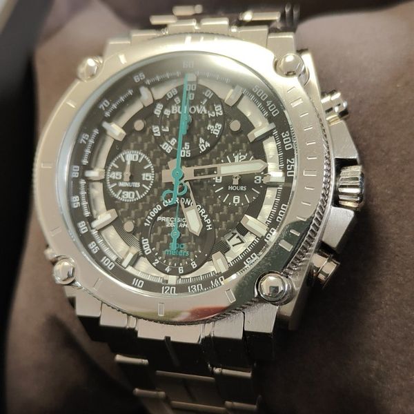 Bulova 96B241 140th Anniversary Precisionist Chronograph Men's Watch ...