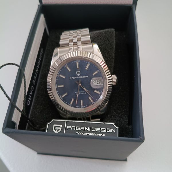 Pagani Design Mens Watch Pd-1645 Blue Dial New In Box | WatchCharts ...