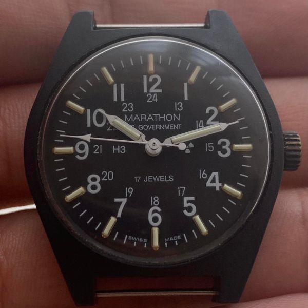 [WTS/WTT] Vintage 2000 Marathon MIL-W-46374F - Manual Wind - Tritium ...