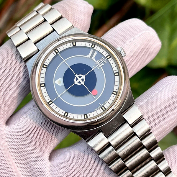 Vintage Zodiac Astro II Astrographic Mystery Dial Automatic Swiss Made ...