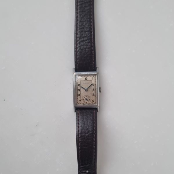 Rare Rolex 1930's Tank Watch | WatchCharts Marketplace