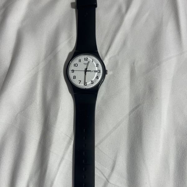 Vintage Swatch Quartz Watch SR 1130 SW with case and instructions ...