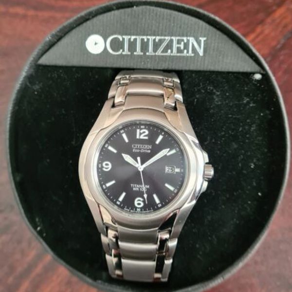 Citizen Eco Drive Titanium 100 Metres E111-K006368 HST | WatchCharts ...