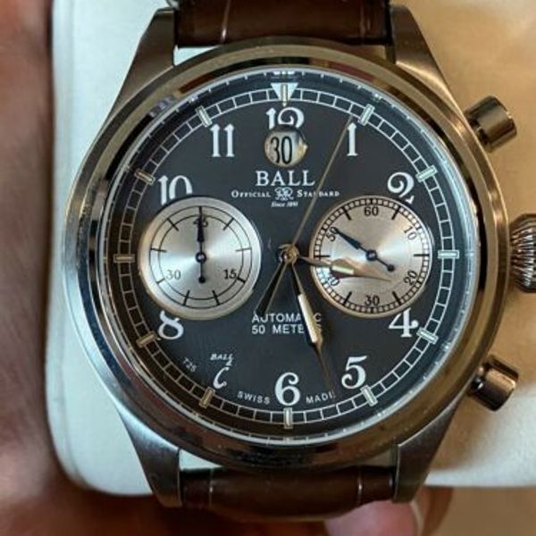 BALL Trainmaster Cannonball II - Immaculate | WatchCharts Marketplace