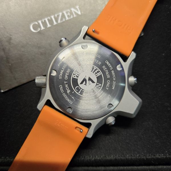 Citizen Promaster Aqualand Quartz Analog Digital Men's Watch jp2000 - 08E | WatchCharts Marketplace