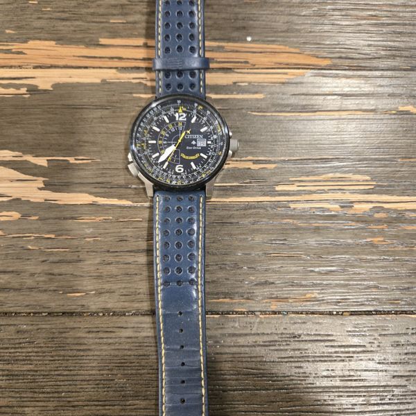 Citizen (BJ7007-02L) Promaster Nighthawk Blue Angels Navy Watch ...