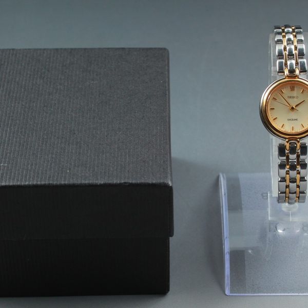 Vintage 1993 Exc+5 Seiko Exceline 3F31-0B50 HAQ Quartz Women's Watch ...