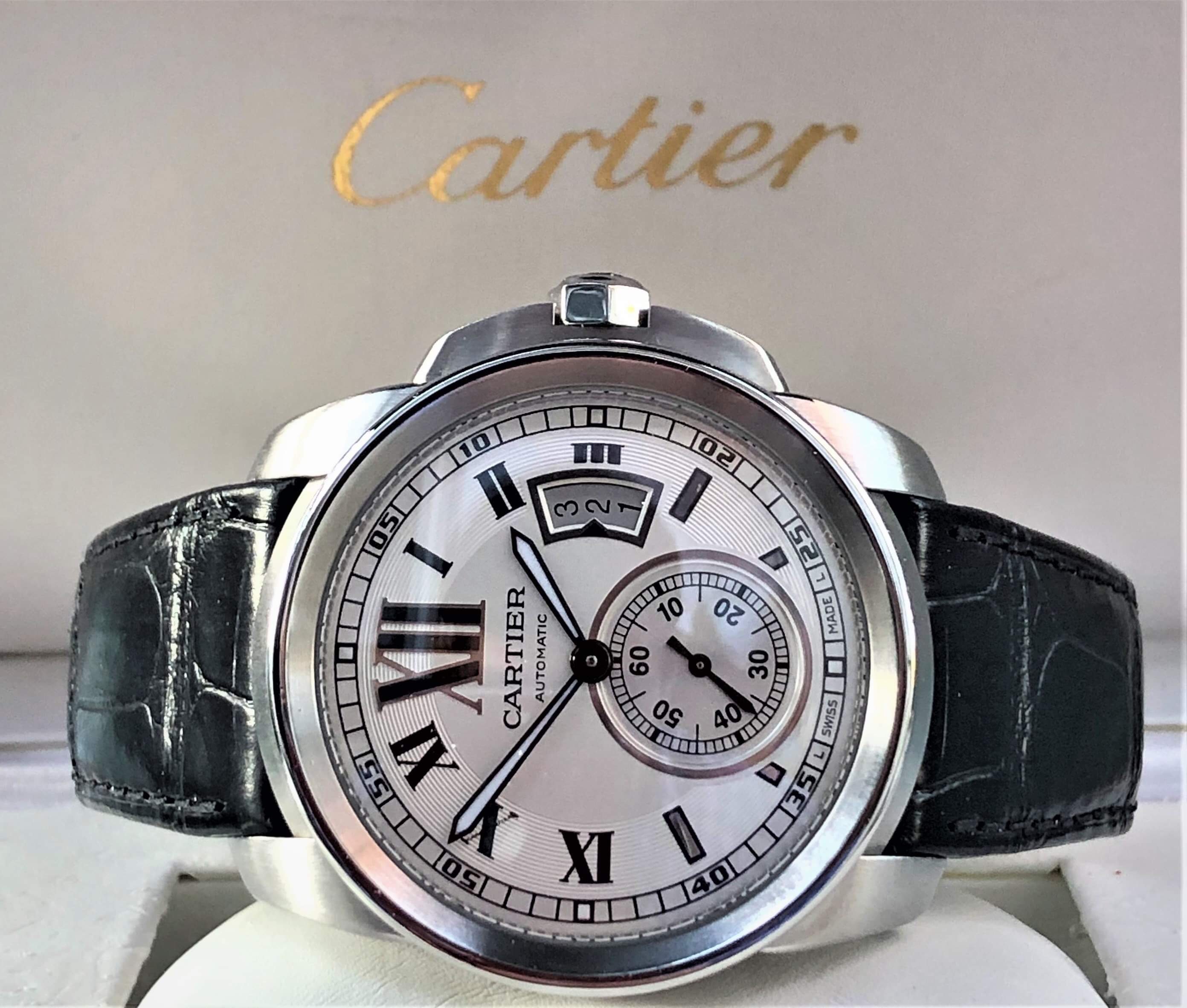 FSOT! Cartier Calibre de Cartier 42mm W7100037 Mint FULL SET ...