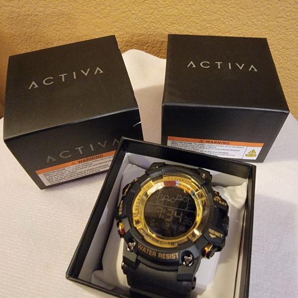 Activa Summit x Invicta Men's Digital Watch- 50mm, Black (ACW8082-005 ...