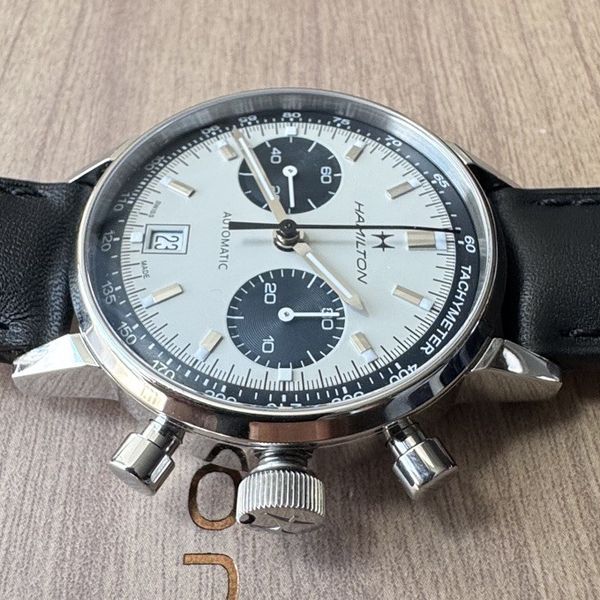 Hamilton Intra-Matic Auto Chrono H38416711 w/ Box 40mm | WatchCharts ...